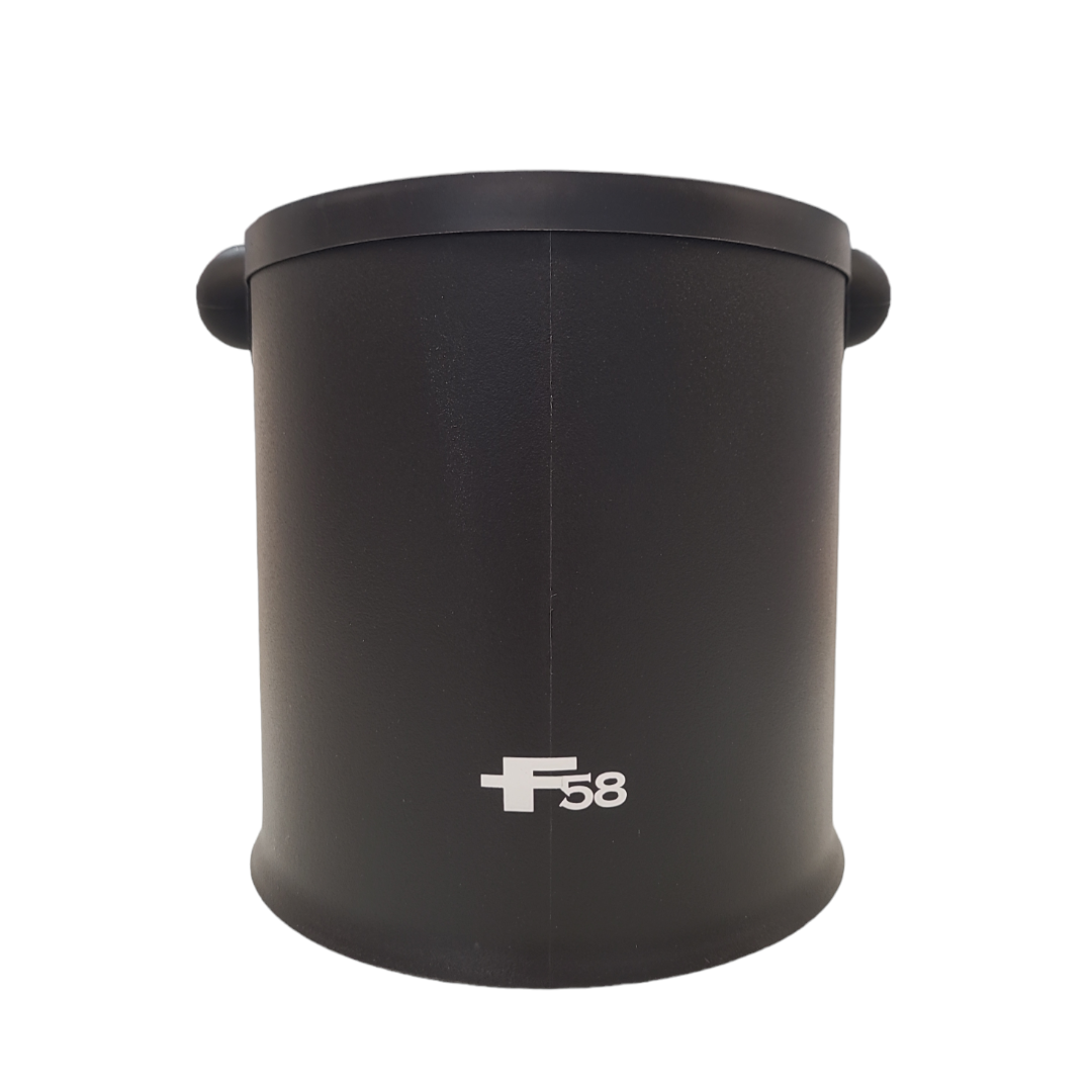 F58 Round Plastic Knock Box Black | Faema Canada